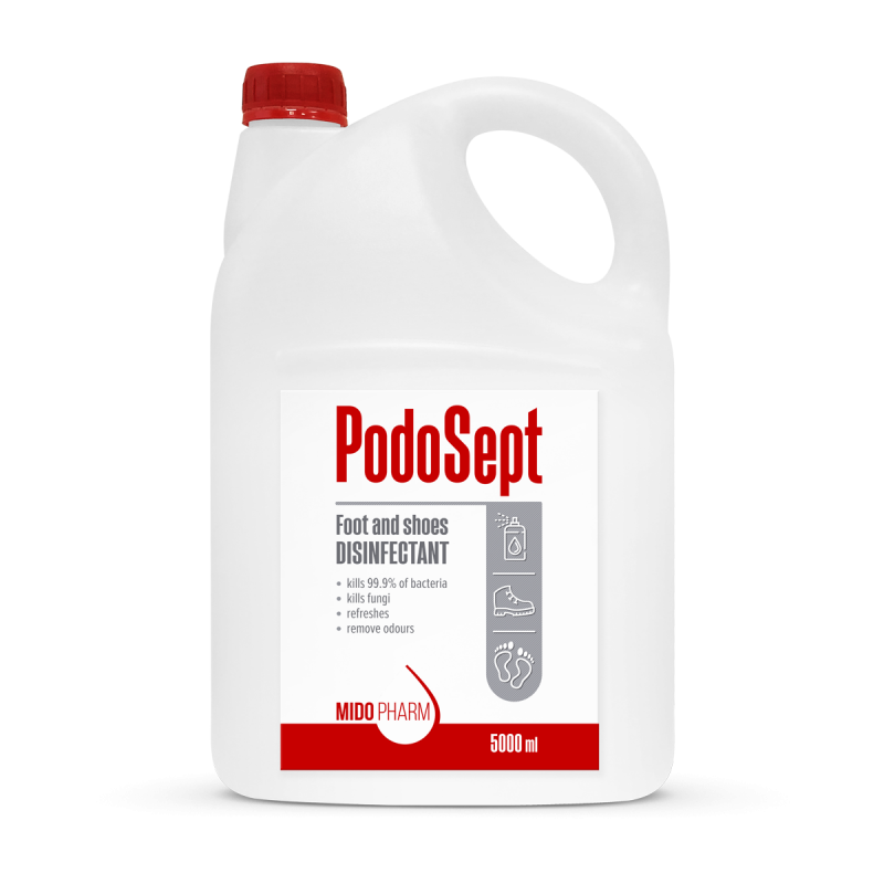 Foot and shoes disinfectant PodoSept